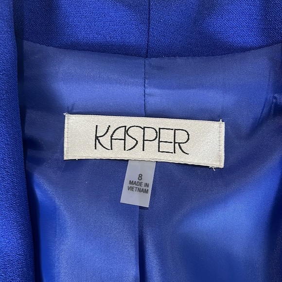 Kasper | Jackets & Coats | Royal Blue Kasper Blazer Size 8 | Poshmark